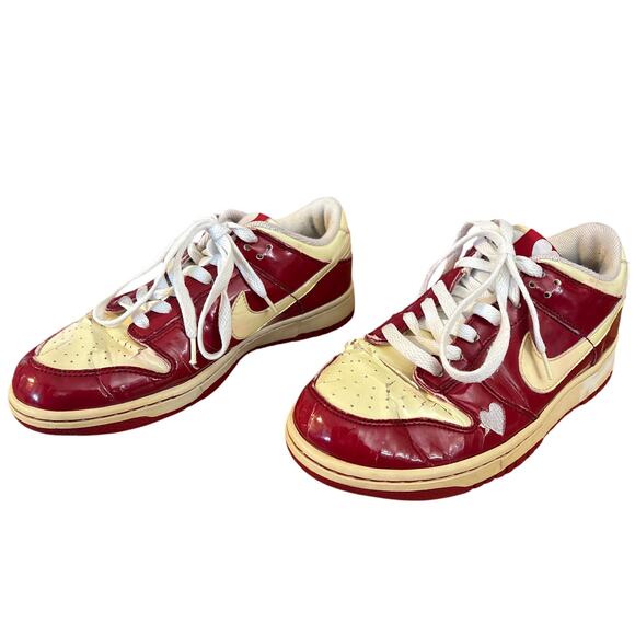 Nike | Shoes | Thrashed Nike Dunk Low Valentines Day 205 Project Shoe ...
